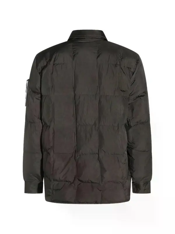 Stone Island Crinkle Reps Ny Quilted Coat