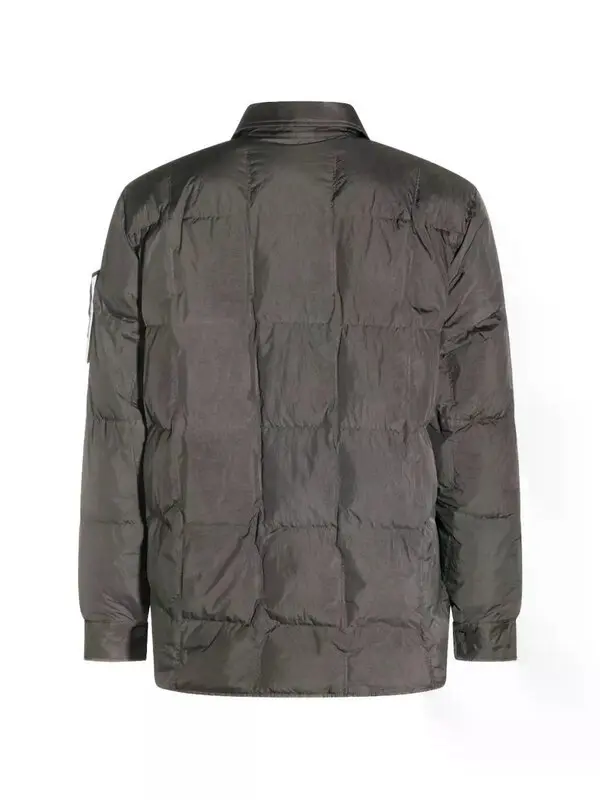 Stone Island Crinkle Reps Ny Quilted Coat