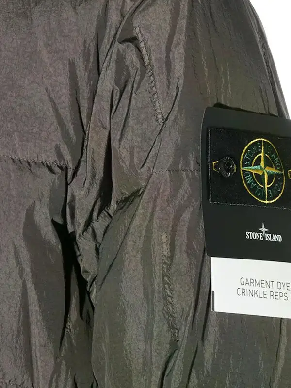 Stone Island Crinkle Reps Ny Quilted Coat
