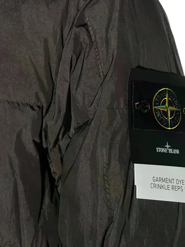 Stone Island Crinkle Reps Ny Quilted Coat