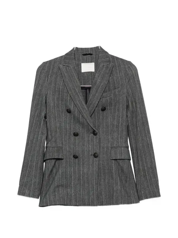 CIRCOLO 1901 Double-breasted Pinstripe Blazer