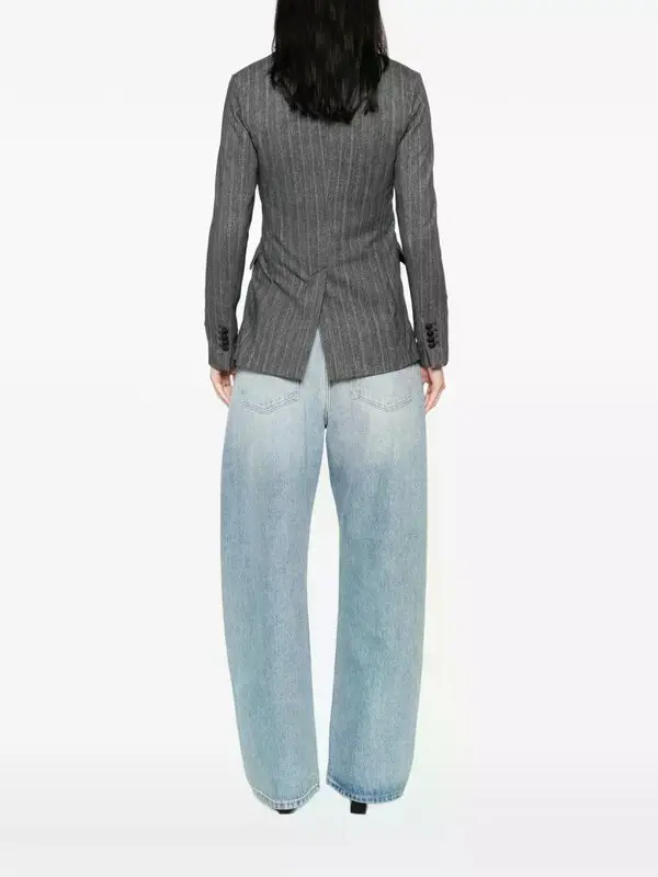 CIRCOLO 1901 Double-breasted Pinstripe Blazer