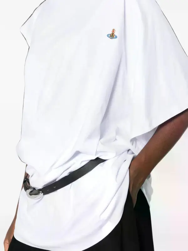 VIVIENNE WESTWOOD Draped Detail T-shirt