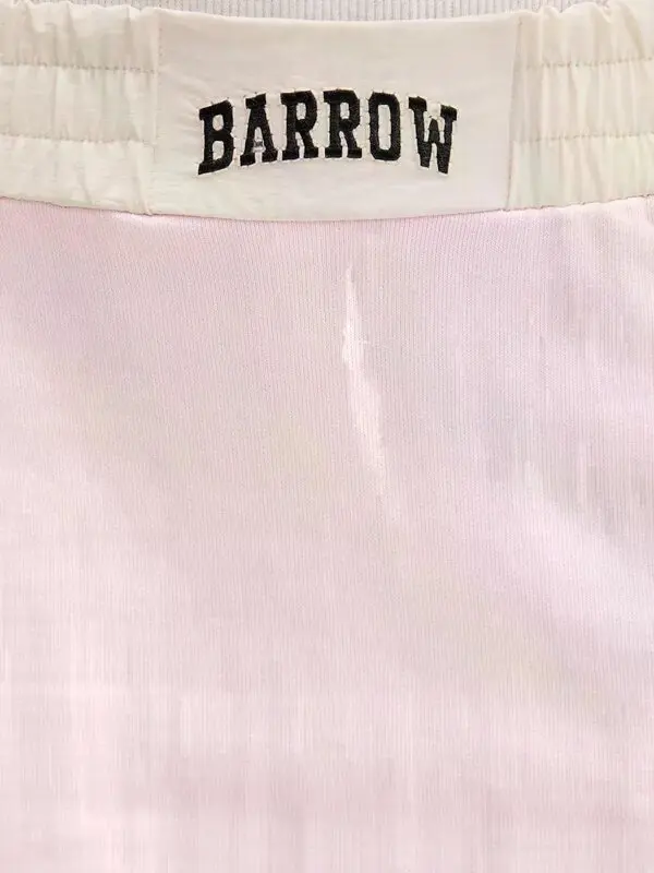 BARROW Logo Patch Straight Mini Skirt