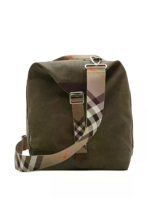 Burberry Tavistock Holdall In Coated Cotton Canvas