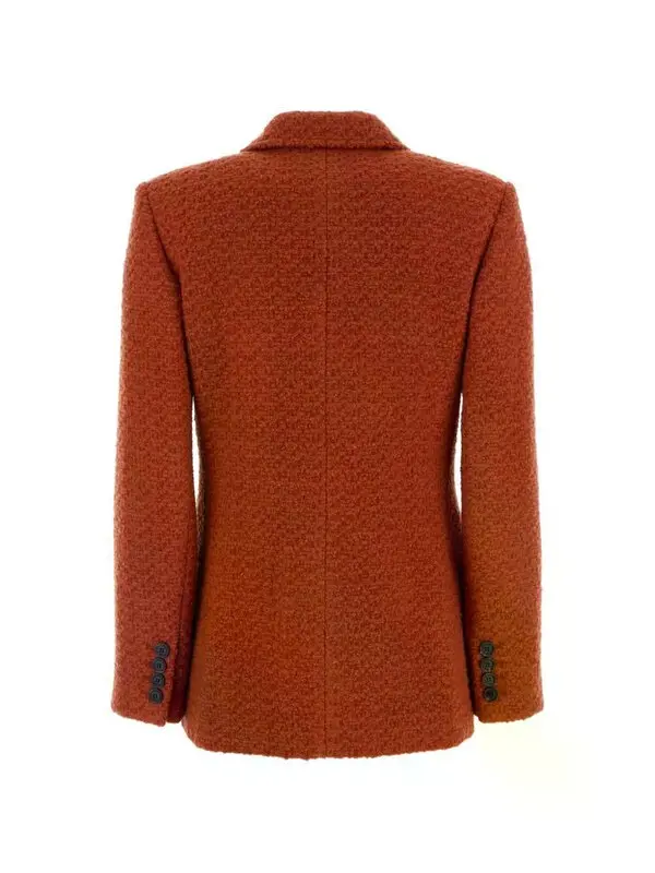 Saint Laurent Single-breasted Tweed Jacket
