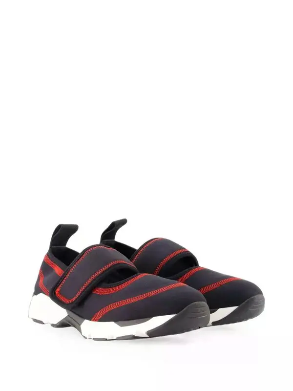 Marni Contrast Stitch Touch-strap Sneakers