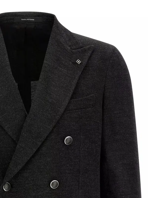 Tagliatore Montecarlo Double-breasted Blazer - Grey
