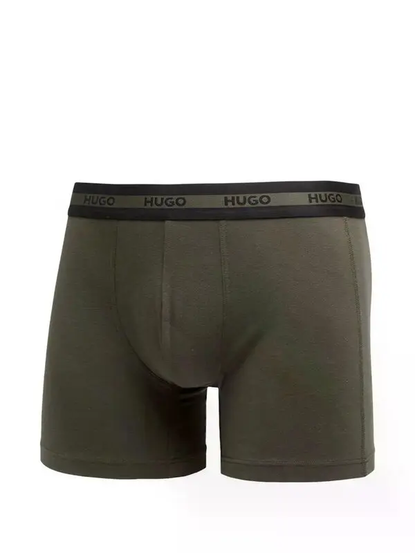 Hugo Logo-waistband Boxer Briefs