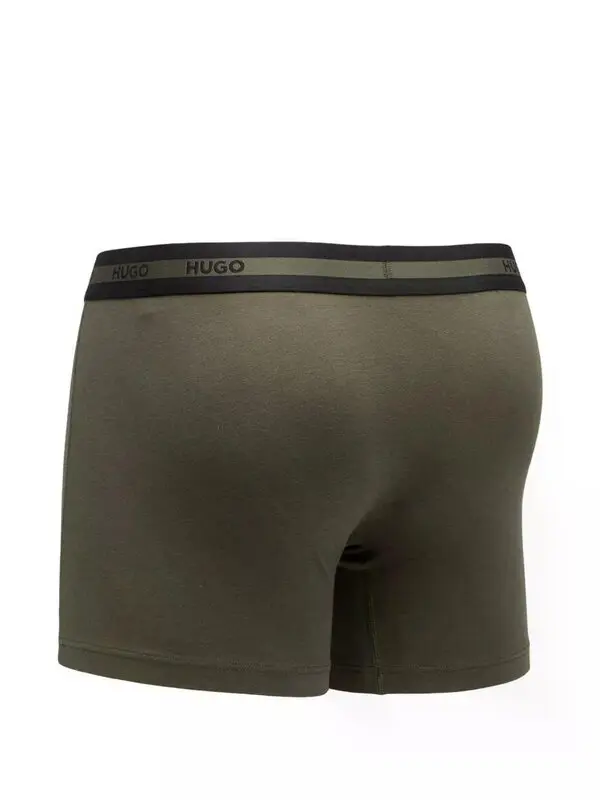 Hugo Logo-waistband Boxer Briefs