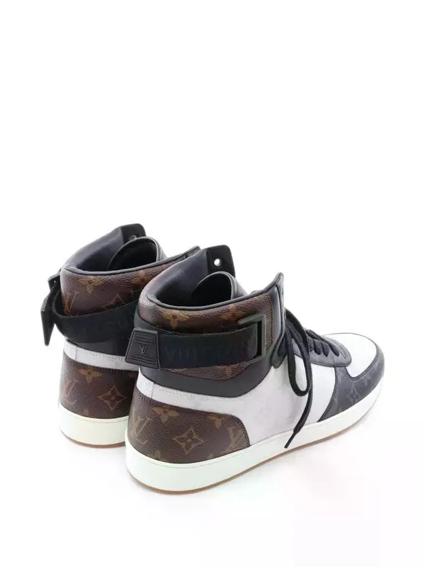 LOUIS VUITTON High Top Monogram Canvas Sneakers