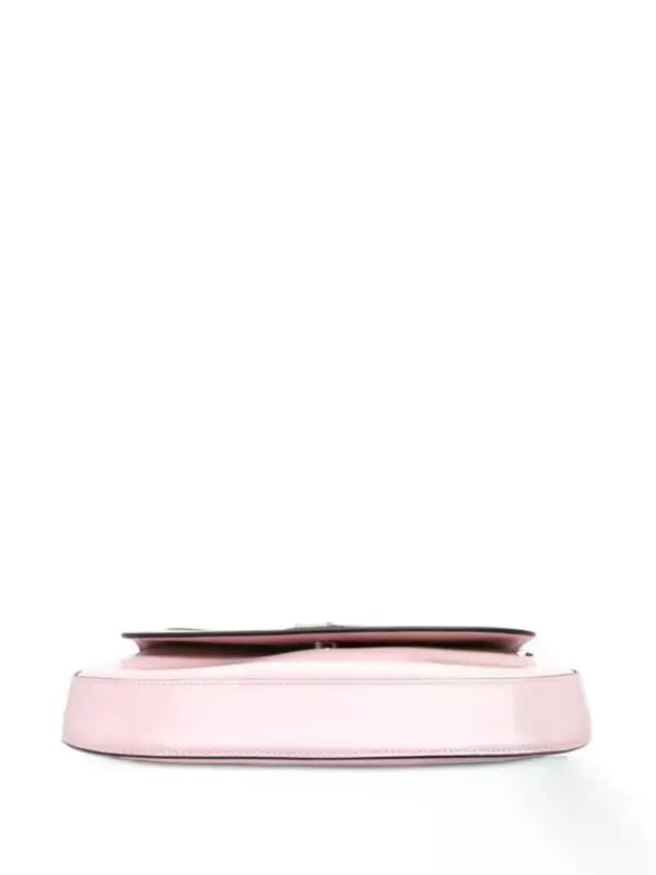 Prada Spazzolato Leather Cleo Flap Shoulder Bag