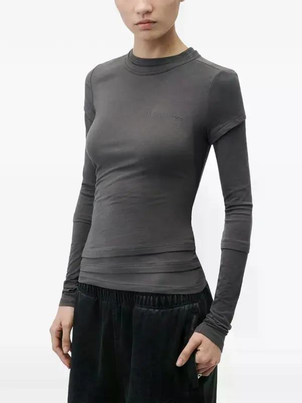 Alexander Wang Layered Long Sleeve Top