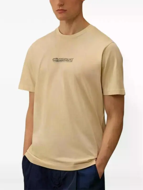 C.P. COMPANY 24/1 Jersey Short Sleeve Logo T-shirt