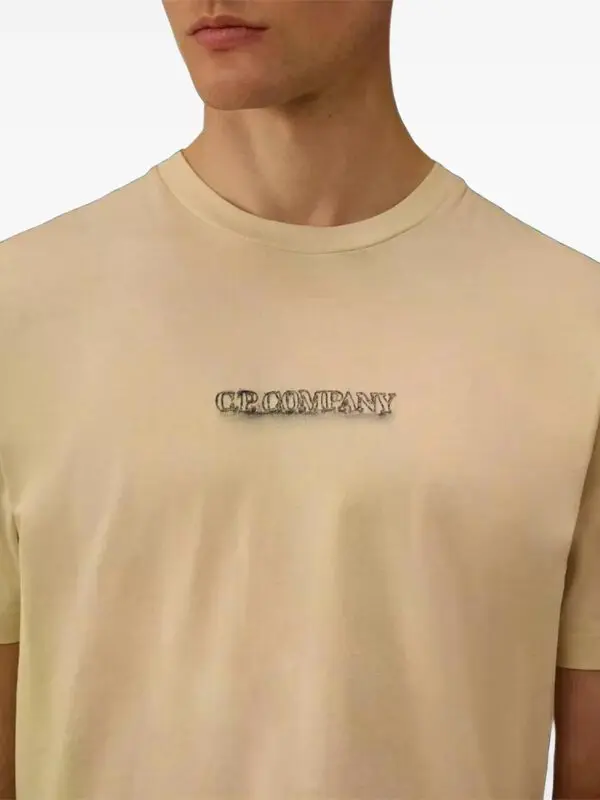 C.P. COMPANY 24/1 Jersey Short Sleeve Logo T-shirt