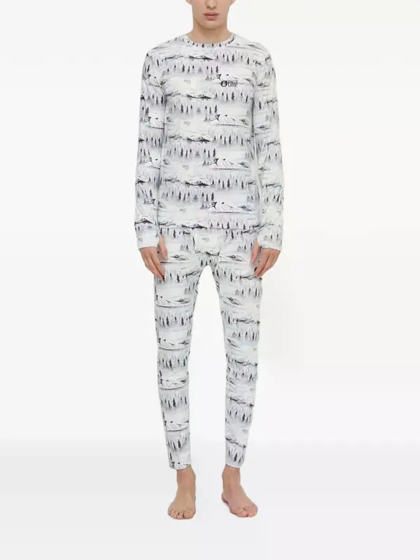 PICTURE ORGANIC CLOTHING Lhotse Landscape-print Ski Pants