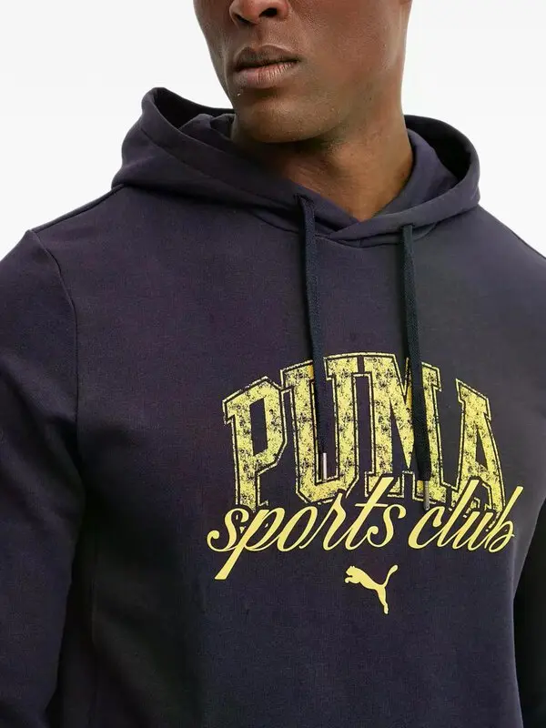 PUMA Logo-print Drawstring Hoodie