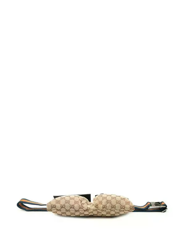 Gucci 2000-2015 Gg Canvas Web Double Pocket Belt Bag