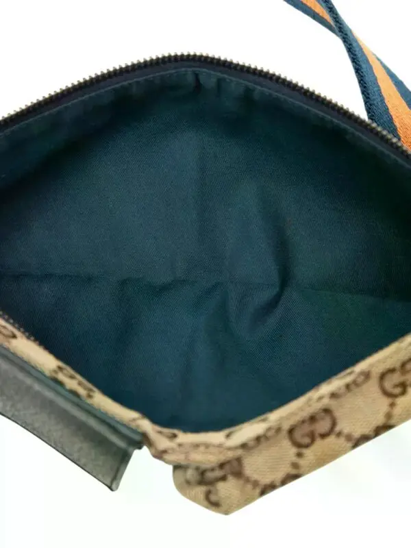 Gucci 2000-2015 Gg Canvas Web Double Pocket Belt Bag