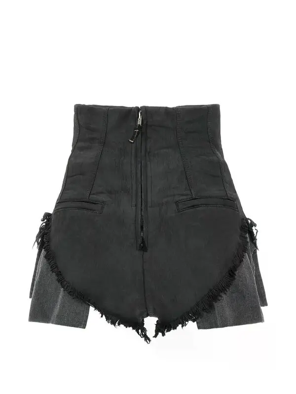 Rick Owens Dirt Cutoffs Mini Shorts