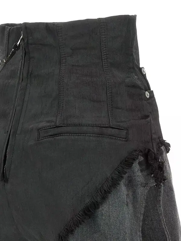 Rick Owens Dirt Cutoffs Mini Shorts