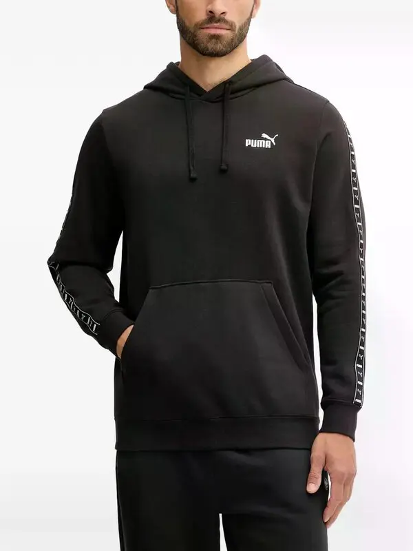 PUMA Logo-tape Hoodie - Black