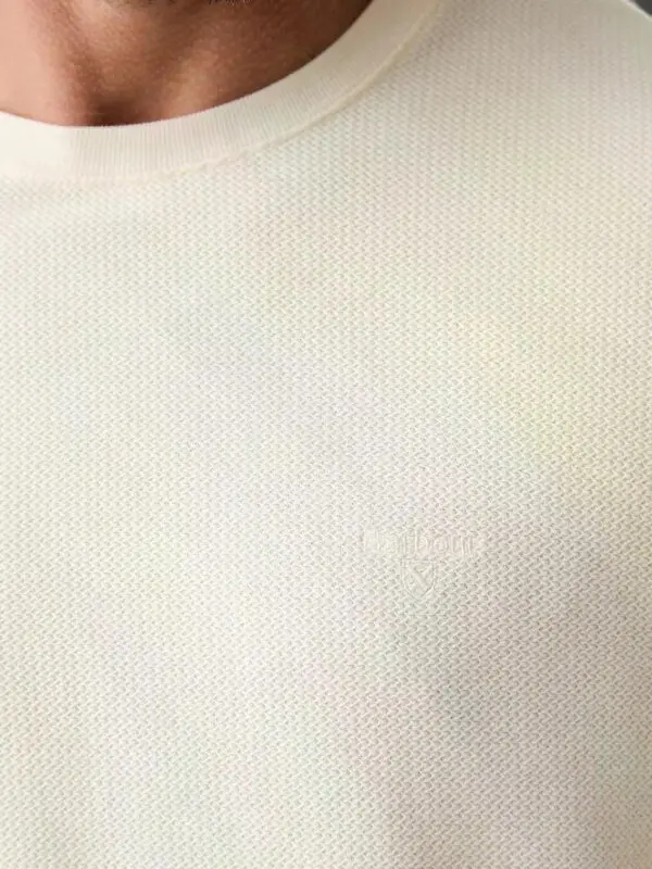 Barbour Textured-knit T-shirt