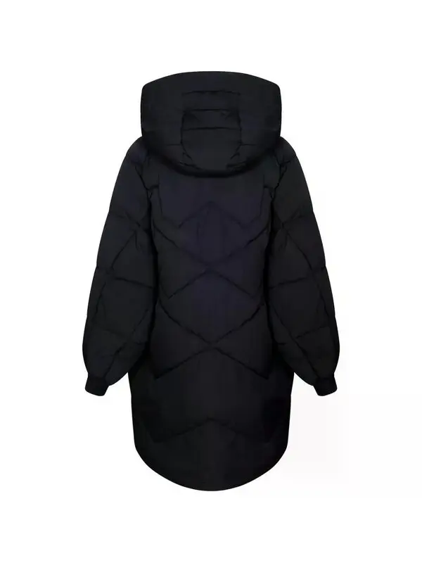 Pinko Dalia Hooded Padded Coat - Black