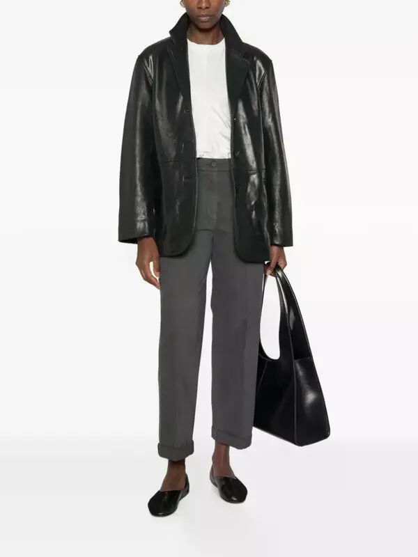 Peserico Pleated Detail Gabardine Trousers