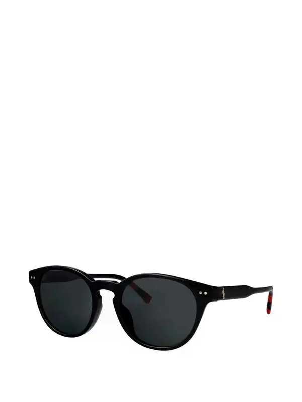 Polo Ralph Lauren Round-frame Sunglasses - Black