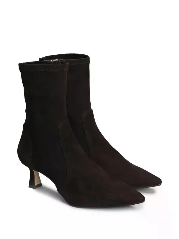 THE SELLER Pointed-toe Suede Boots