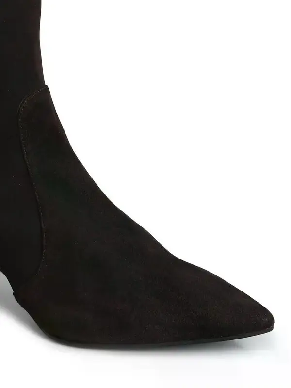THE SELLER Pointed-toe Suede Boots