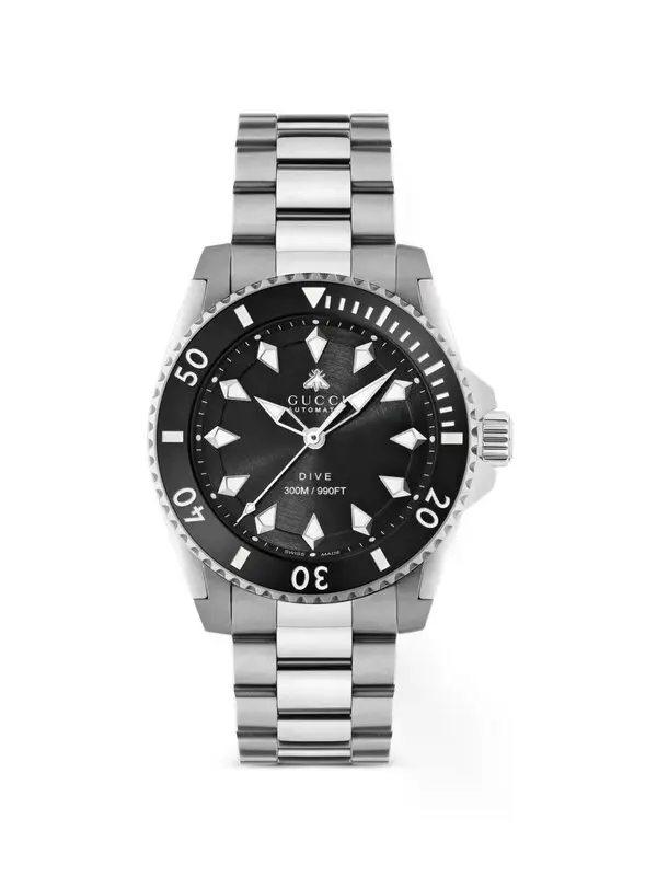Gucci Dive 40mm Watch - Black