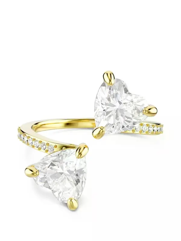 SWAROVSKI Mesmera Heart-cut Crystal Open Ring