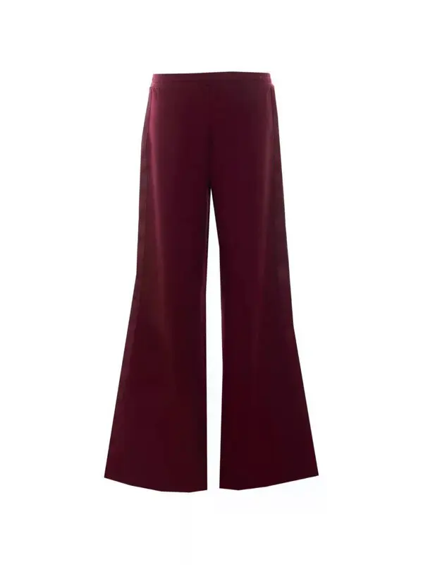 TWINSET Logo-tape Wide-leg Trousers