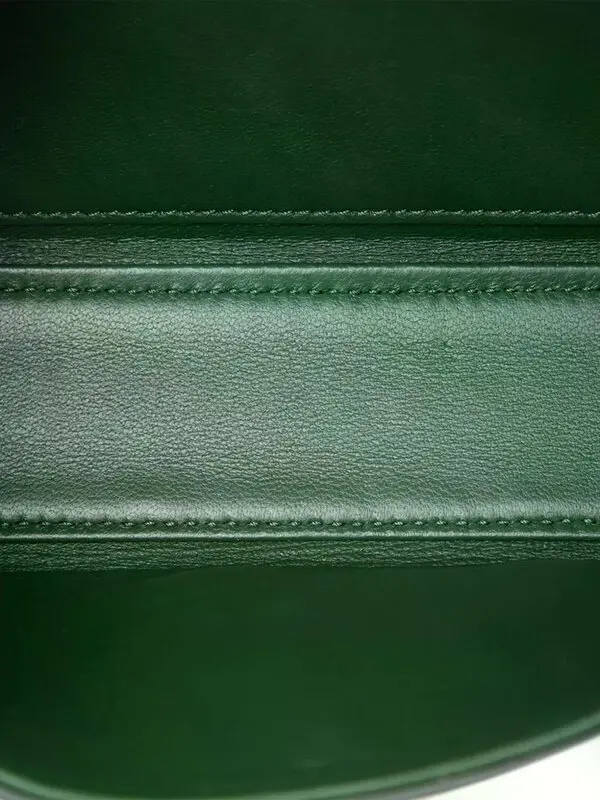 Celine Shiny Calfskin Triomphe Claude Shoulder Bag
