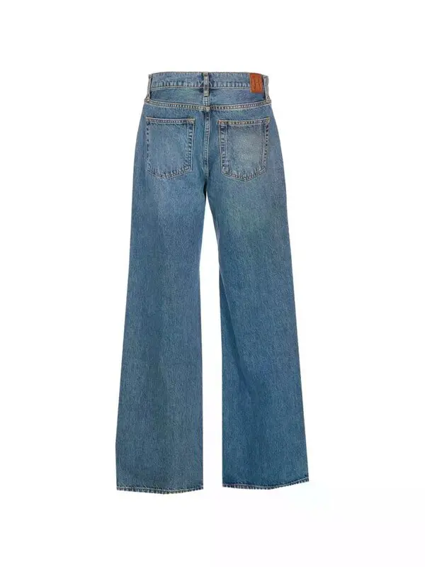 ANINE BING Hugh Wide Leg Jeans