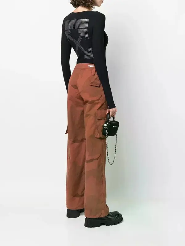 Off-White Logo-print Long-sleeve Top