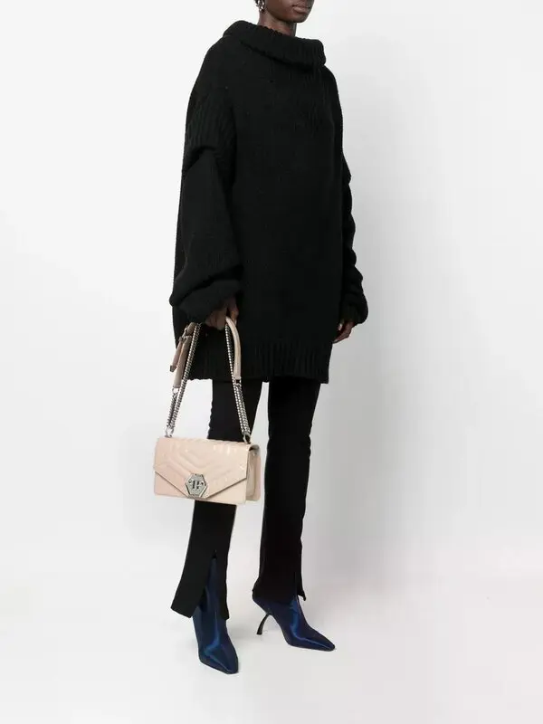 Philipp Plein Hexagon Padded Shoulder Bag
