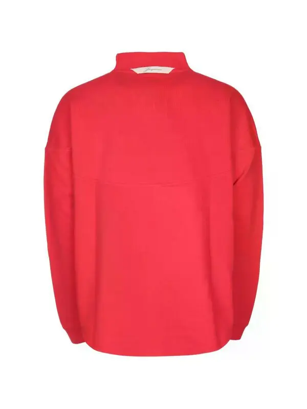 Jacquemus The Rond Carré Zipped Rollneck Sweatshirt