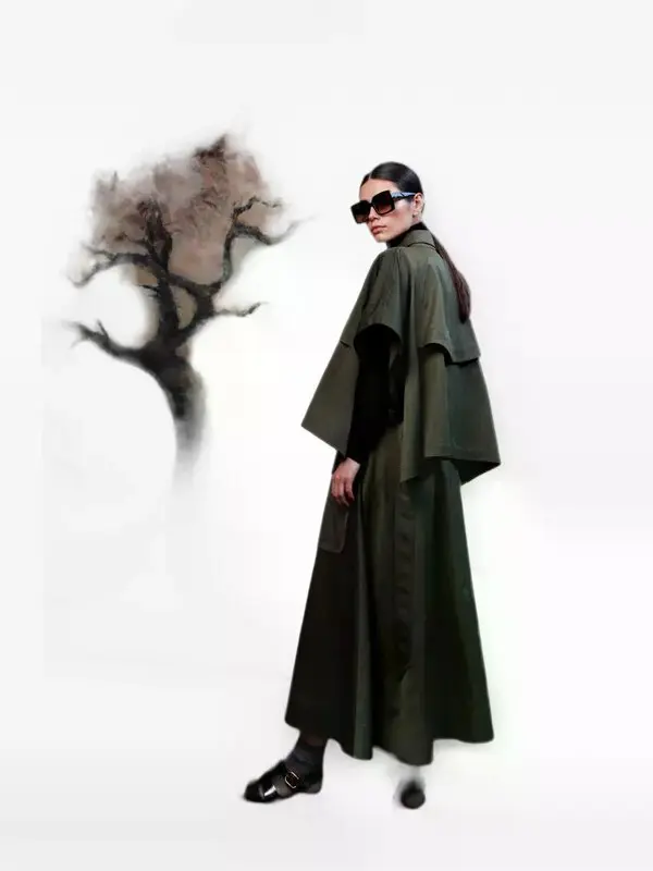 PSOPHIA Trench-style Cape
