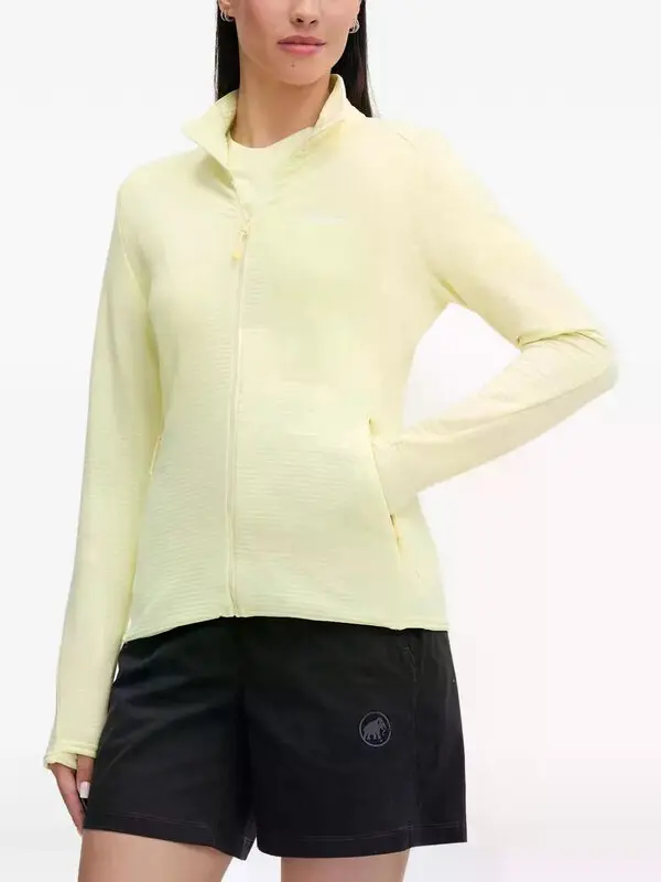 JACK WOLFSKIN Zip-up Textured Sweatshirt