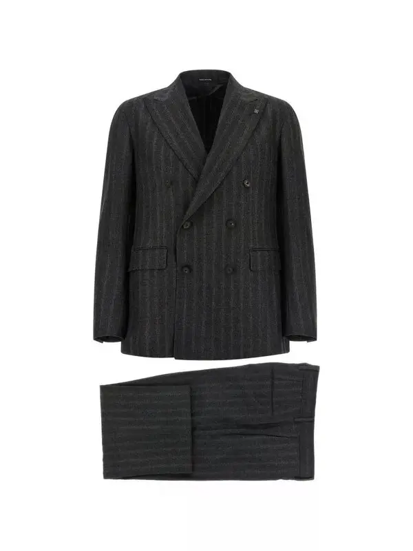 Tagliatore New York Pinstripe Double-breasted Suit