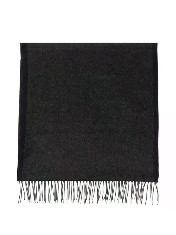 FERRAGAMO Fringed Silk Scarf