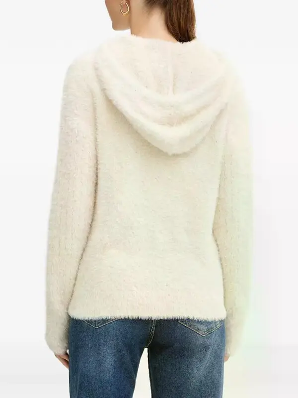MORGAN Drawstring Hood Sweater
