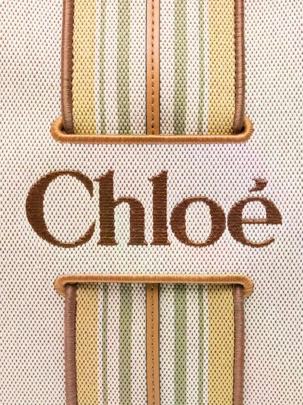 Chloé Woody Loop Printed Tote Bag