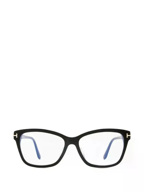 TOM FORD Rectangular Frame Glasses - Black