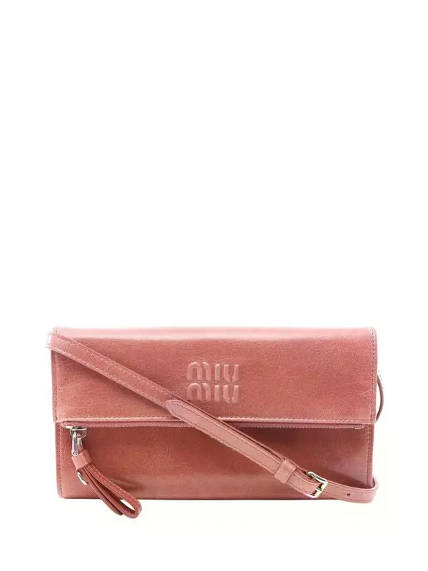 Miu Miu 2010-2026 Vitello Shine Crossbody Bag