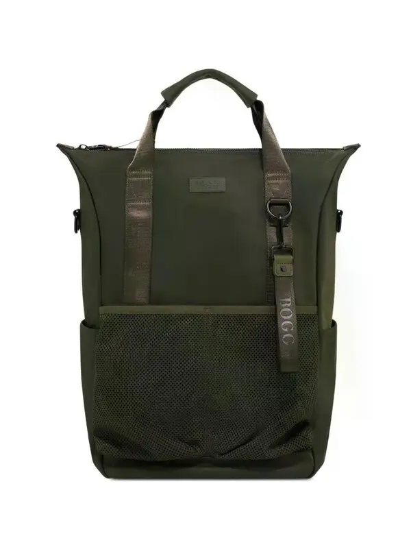 Boggi Milano 3-way Technical Fabric Bag - Green