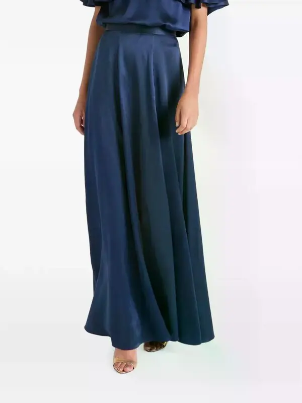 TEMPERLEY LONDON Amerie Pleated Maxi Skirt